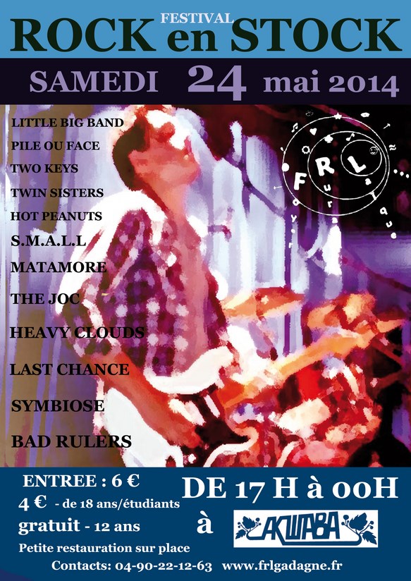 Archives groupes festival Rock en Stock depuis le début des Ateliers de ...