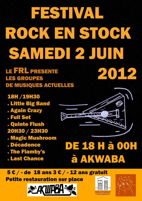 Archives groupes festival Rock en Stock depuis le début des Ateliers de ...
